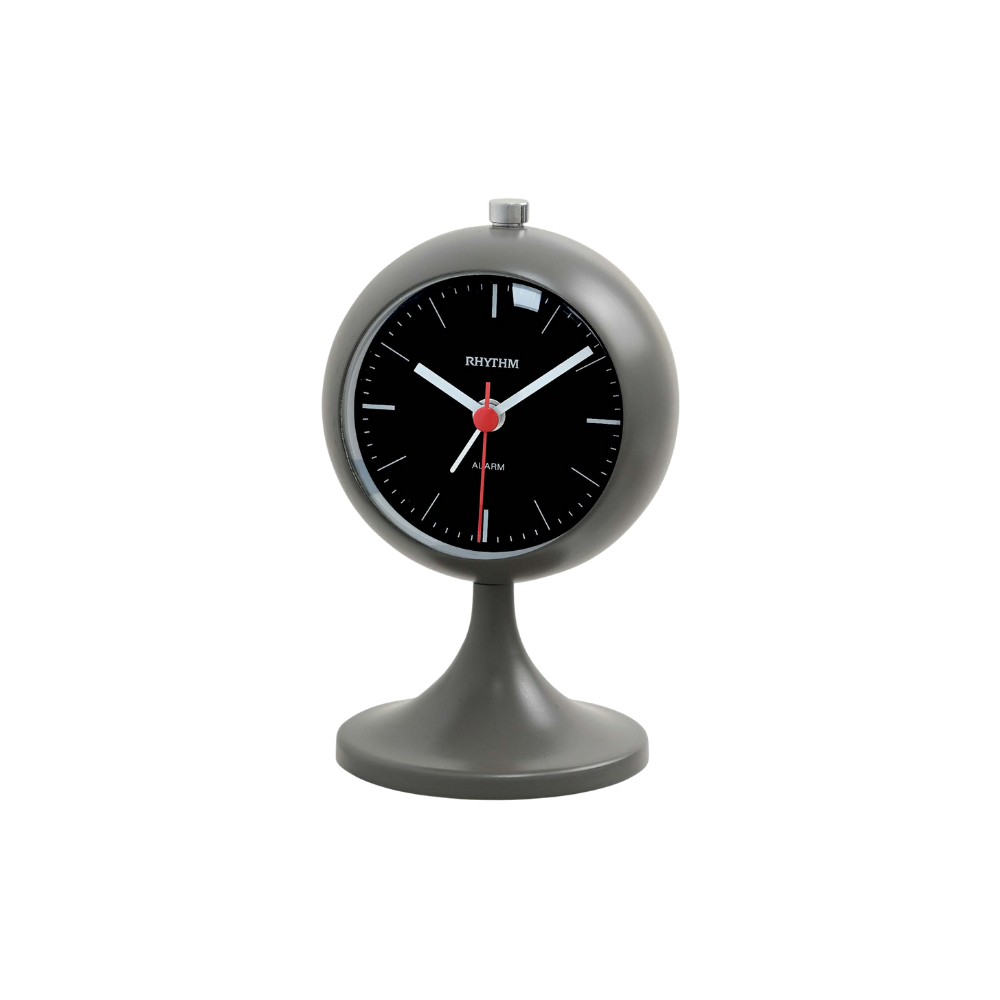 Super Silent Alarm Clocks Metal Black (CRE322NR08) - Wall Clock ...