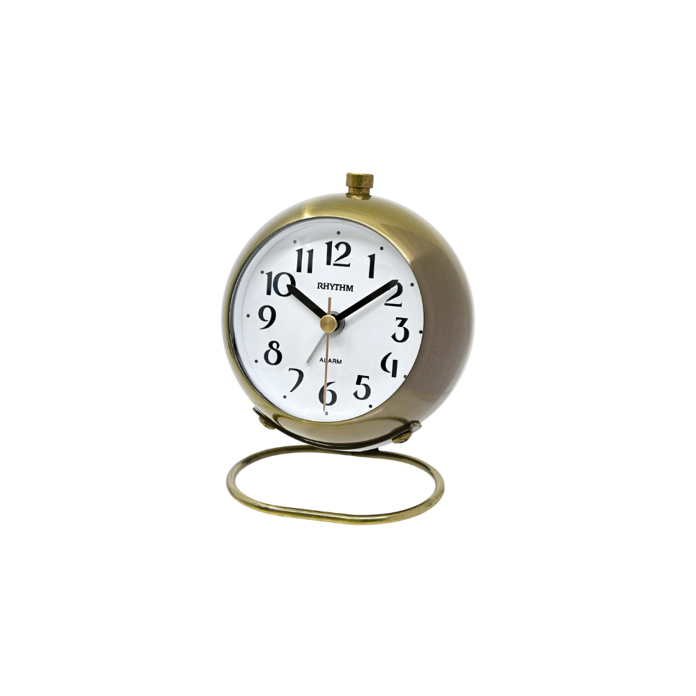 Super Silent Alarm Clocks Metal Black (CRE323NR18) - Wall Clock ...