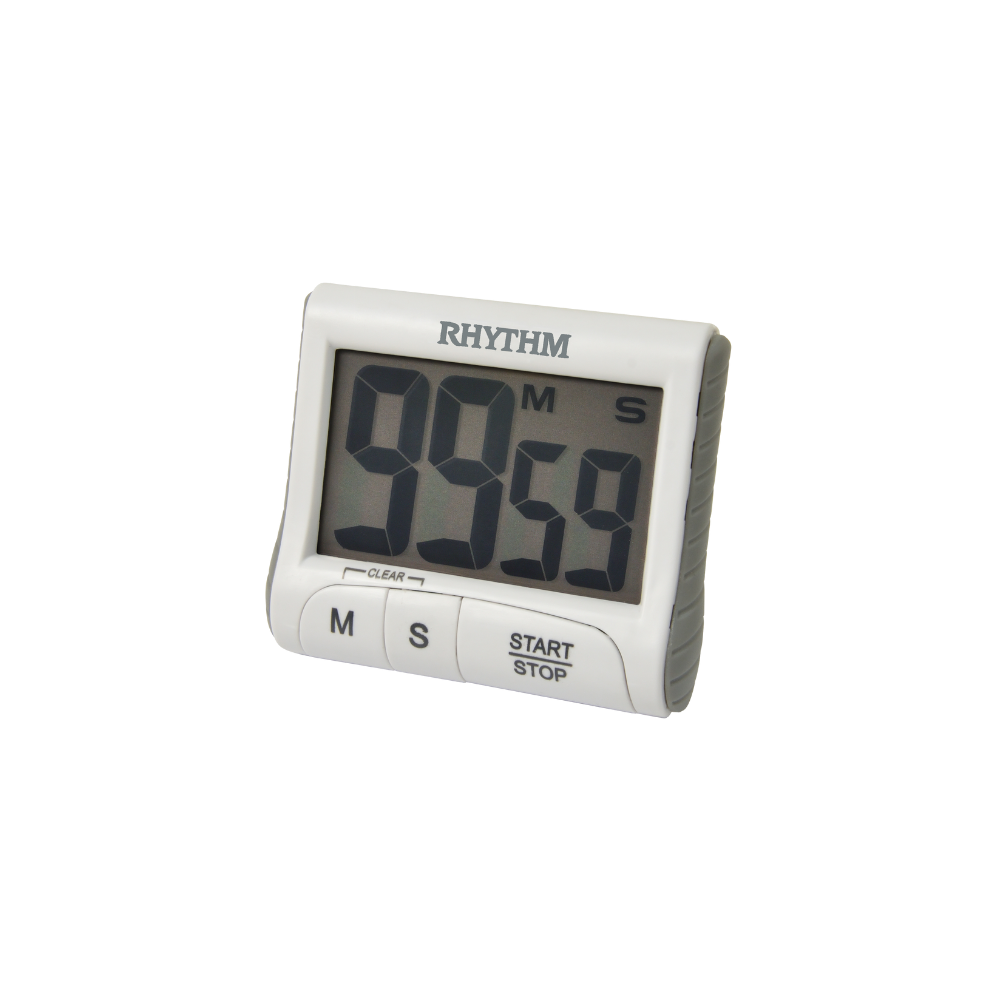 LCT106NR03 Stop Watch (Timer Until 99 Minutes) Plastic White 8.3x7x2 ...