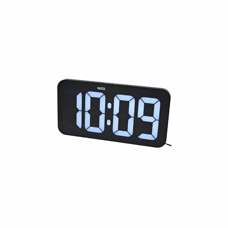 Digital Clocks Plastic Black (LCW020NR02) - Wall Clock – Rhythm Online Shop
